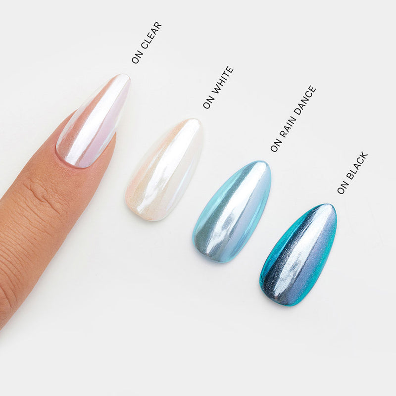 Blue Bolt Aurora Chrome Nail Art Powder | Gelous New Zealand