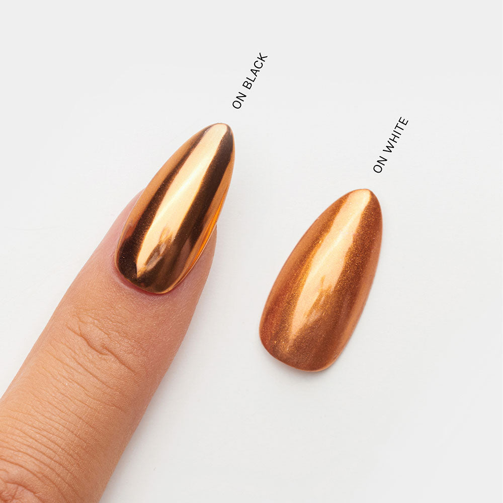 Long-Lasting Copper Mirror Chrome Nail Powder | United States