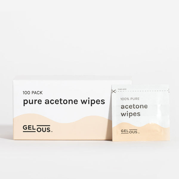 Pure Acetone Wipes | Prep & Removal | Gelous New Zealand