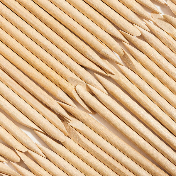Orangewood Cuticle Sticks - 10 Pack | Gelous United Kingdom