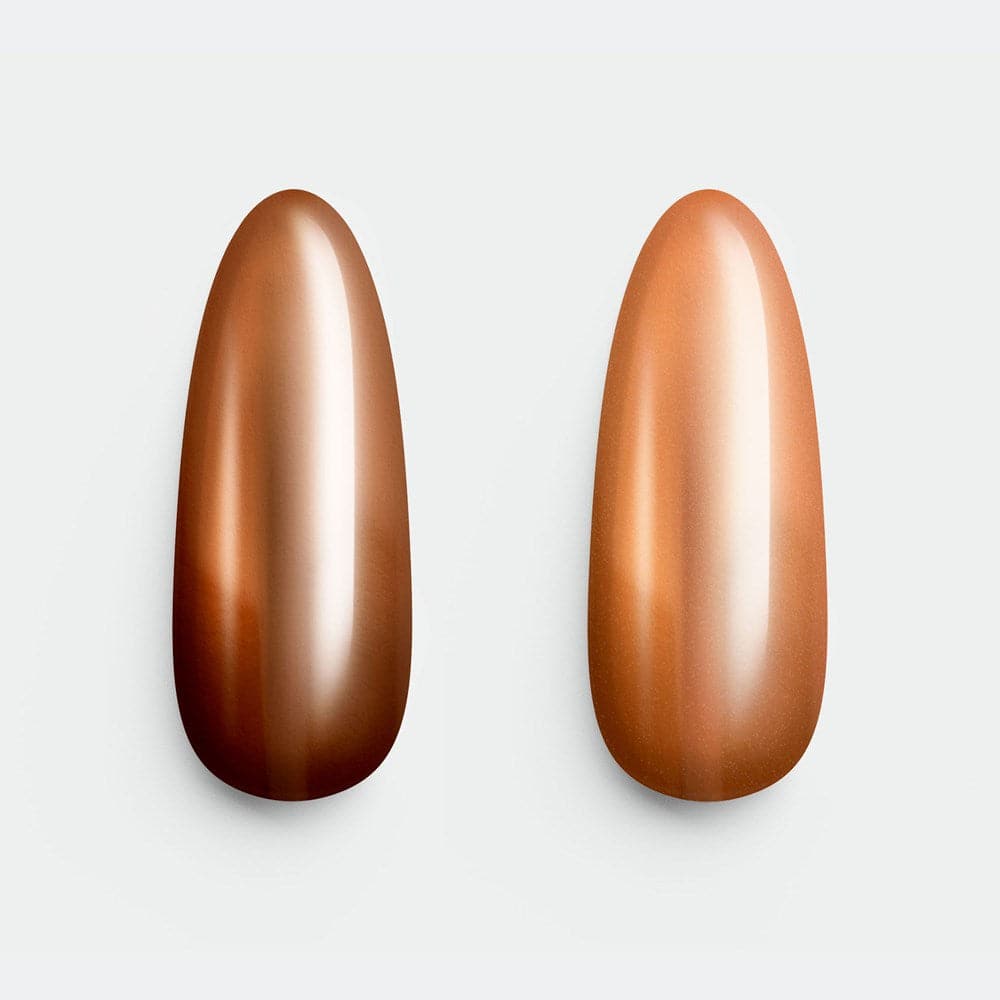 Copper Mirror Chrome Nail Powder - Gelous New Zealand